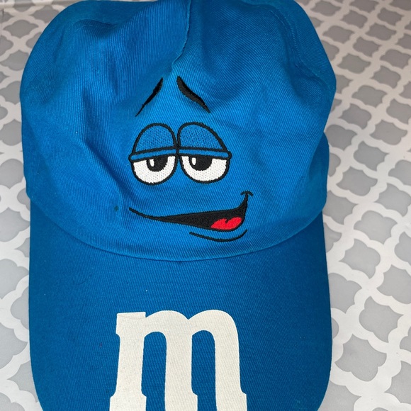 M&M'S | Accessories | Vintage Official Blue Mm Adjustable Hat Euc Ball ...